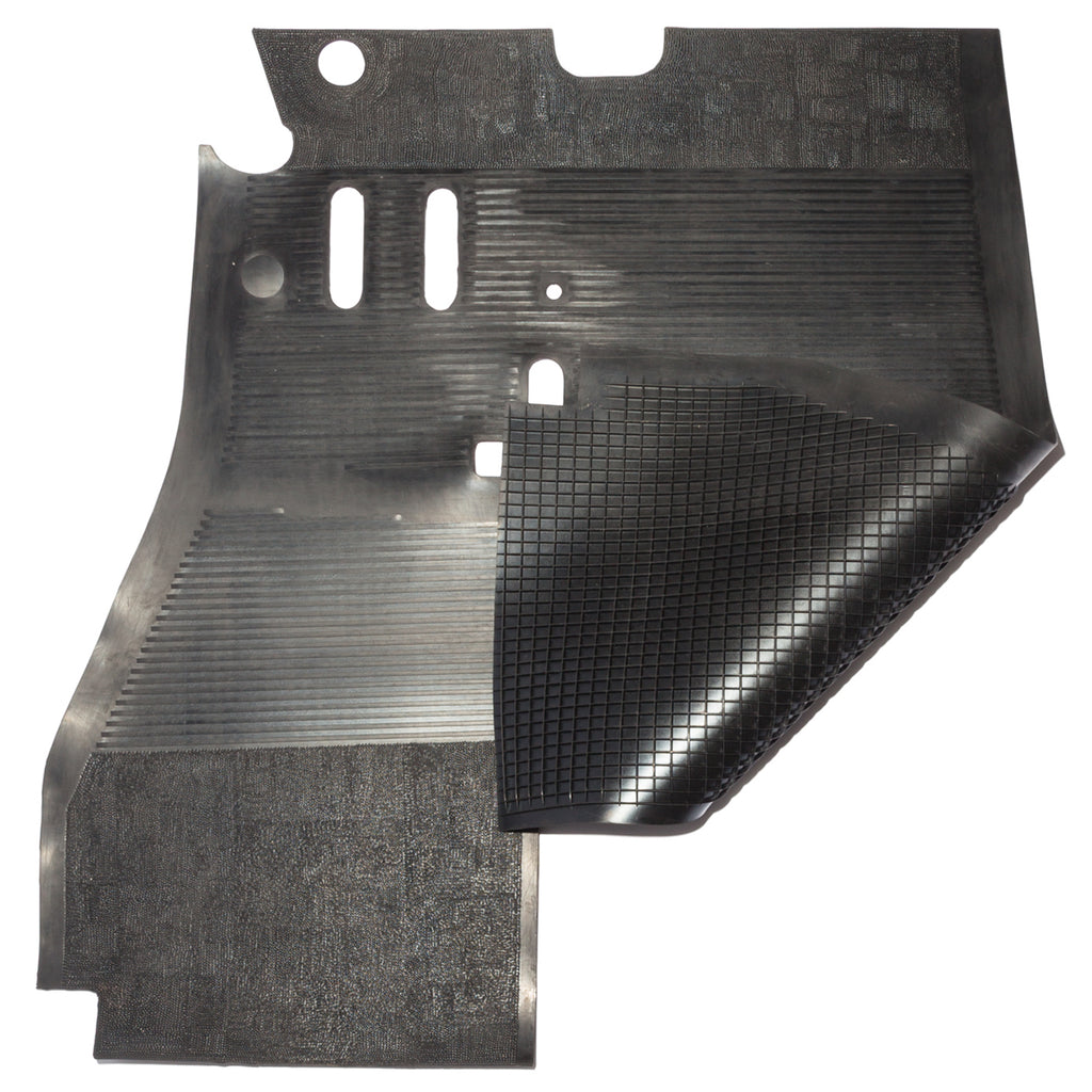 Porsche 356 BT5 Front rubber floor mat no dimmer cutout LHD Replaces 6 ...