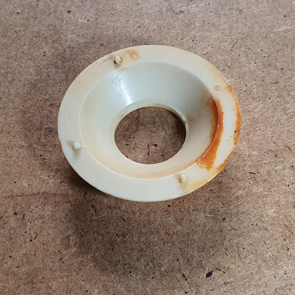 Porsche 356 Door Handle Window Crank Escutcheon Ivory Genuine Original ...