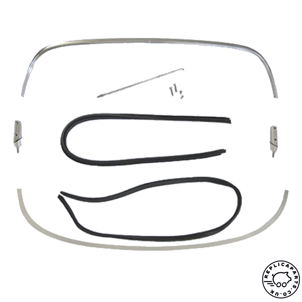 Porsche 356 Speedster Replica Windshield Windscreen Frame, Supports, R ...